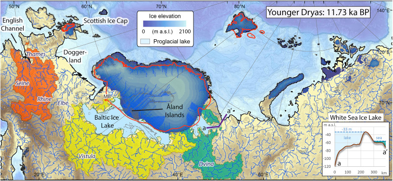Collapse of the European ice sheet caused chaos in northern and eastern ...